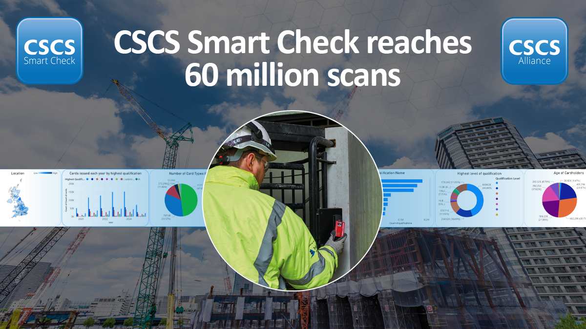 CSCS Smart Check hits 60 million scans in construction